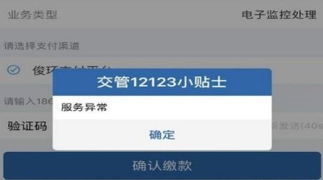 12123服务异常，12123服务异常9803_速网百科